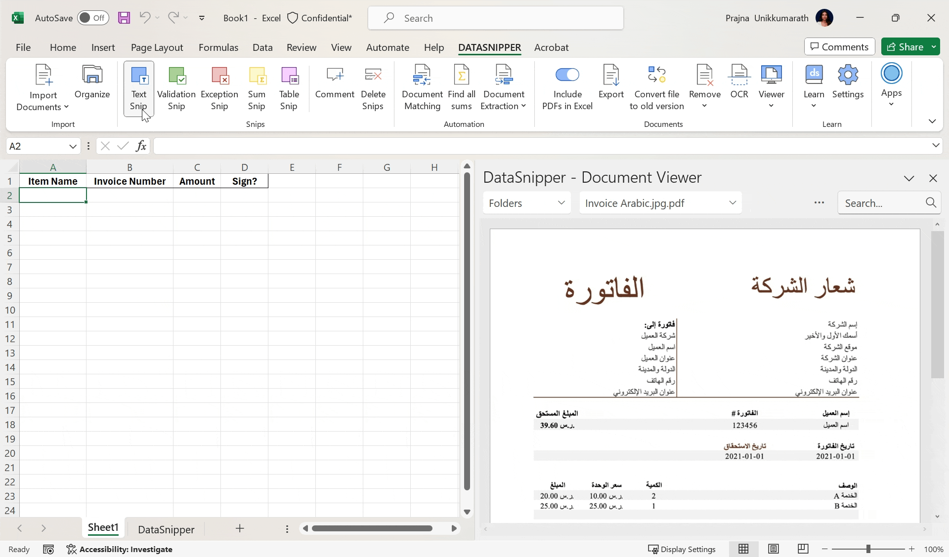 Introducing DataSnipper version 6.0